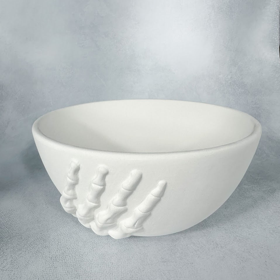 Bisque Skeleton Bowl from Chesapeake Ceramics — Chesapeake Ceramics