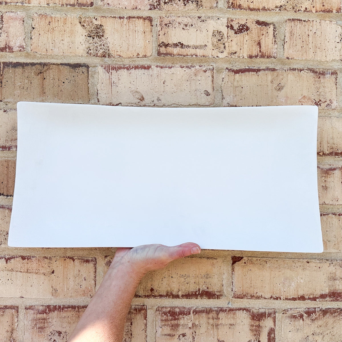 Chesapeake Bisque Contemporary Rectangle Platter CCX3185 — Chesapeake Ceramics