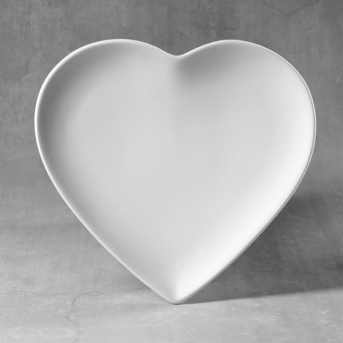 8" x 9" Heart Plate — Chesapeake Ceramics